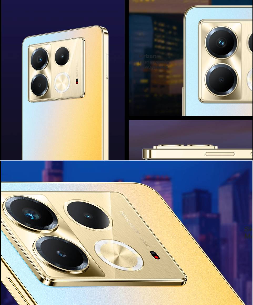 Smartphone Infinix Note 40 5G – 8Go/256Go | Coloris Noir